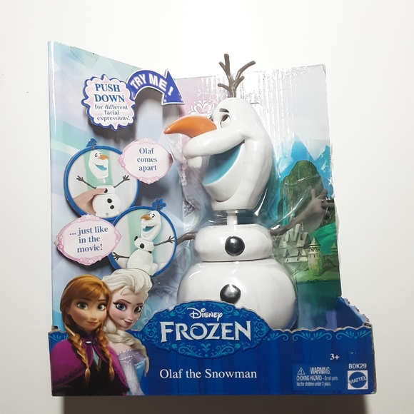 Mattel | Toys | Disney Frozen Olaf Doll Bdk29 New | Poshmark